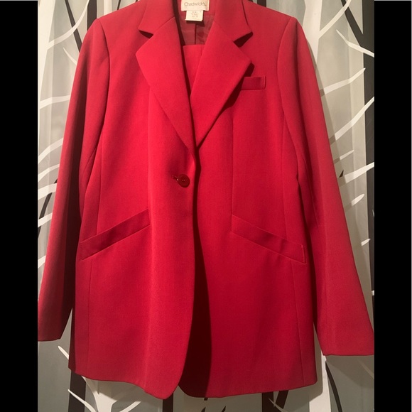 Chadwicks | Jackets & Coats | Chadwicks 2 Piece Pants Suit Sz | Poshmark
